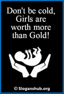 90 Powerful Save Girl Child Slogans and Sayings