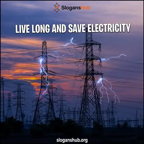 900 Catchy Save Electricity Slogans & Save Electricity Sayings