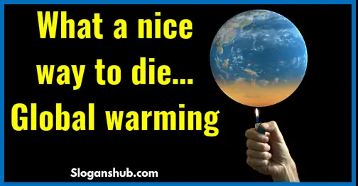 67 Amazing Global Warming Slogans & Sayings