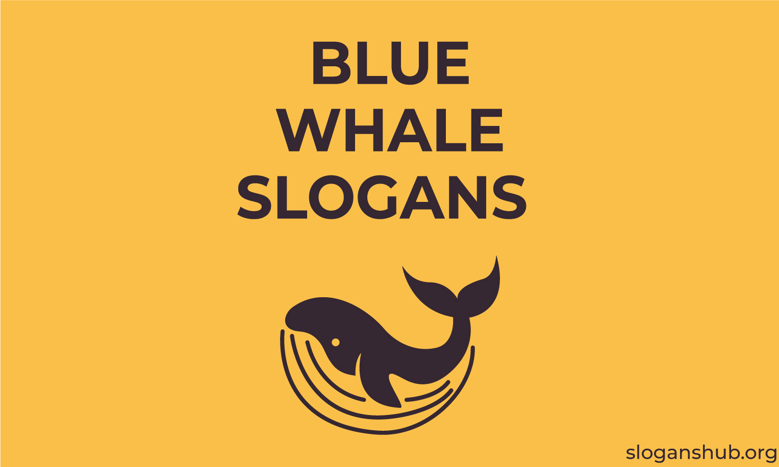 250 Best Save Whale Slogans & Save The Blue Whale Slogans