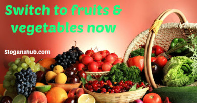 37 Catchy Fruits and Vegetables Slogans