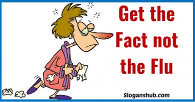 28 Catchy Flu Slogans