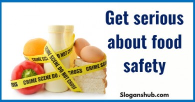 42 Catchy Food Safety Slogans