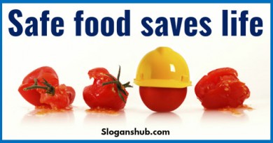 42 Catchy Food Safety Slogans