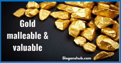 40 Great Gold Slogans