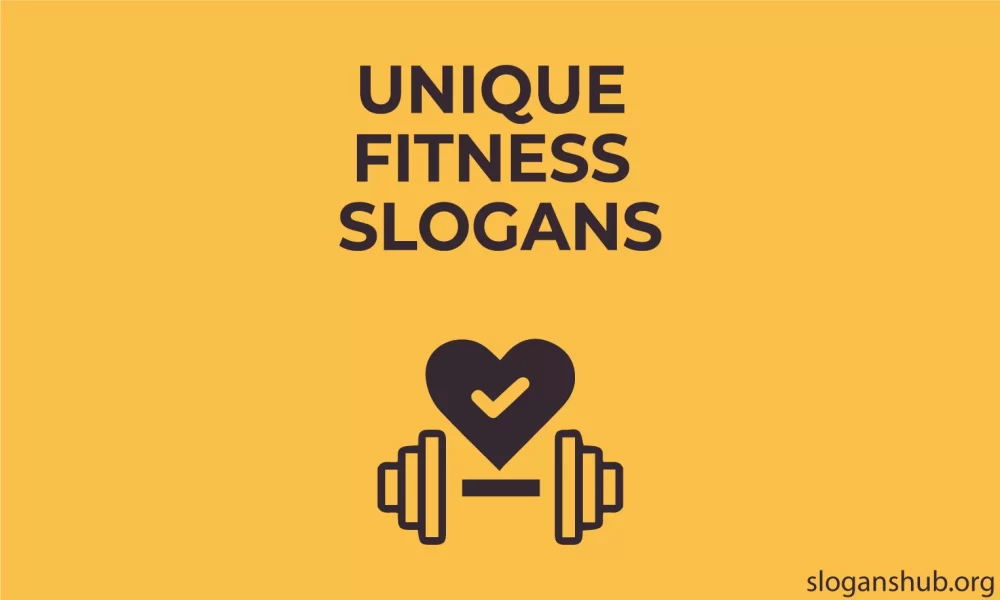 300 Unique Fitness Slogans & Personal Training Slogans