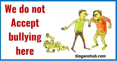160 Best Anti Bullying Slogans & Sayings