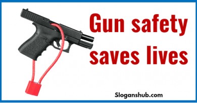 25 Catchy Gun Safety Slogans