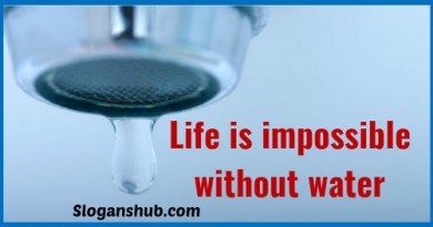 60 Catchy Water Slogans