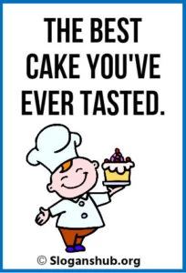 60 Creative Cake Shop Slogans and Taglines