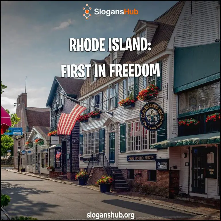 34 Catchy Rhode Island Slogans, State Motto, Nicknames and Sayings