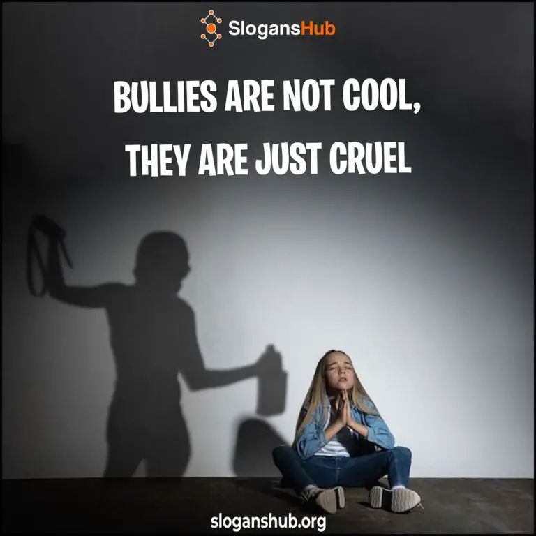 65 Catchy Anti Bullying Slogans for Kids