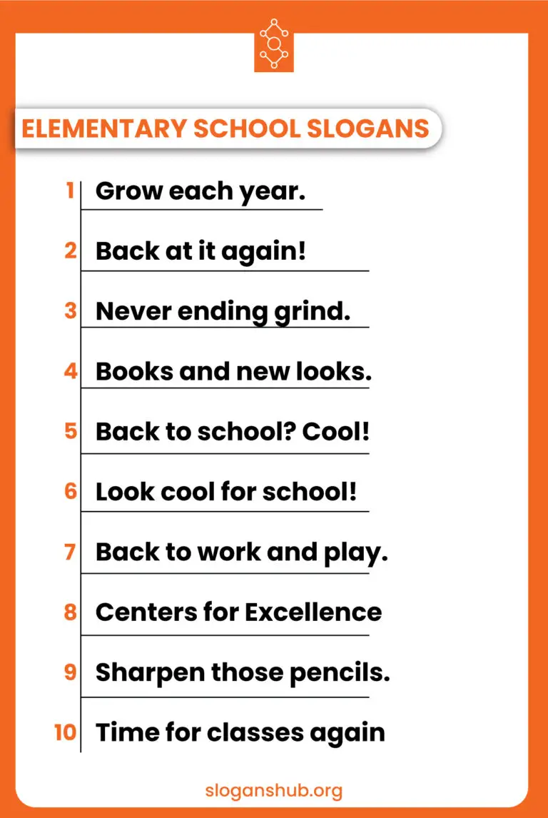 970 Smart School Slogan & Back To School Slogans for Promotion