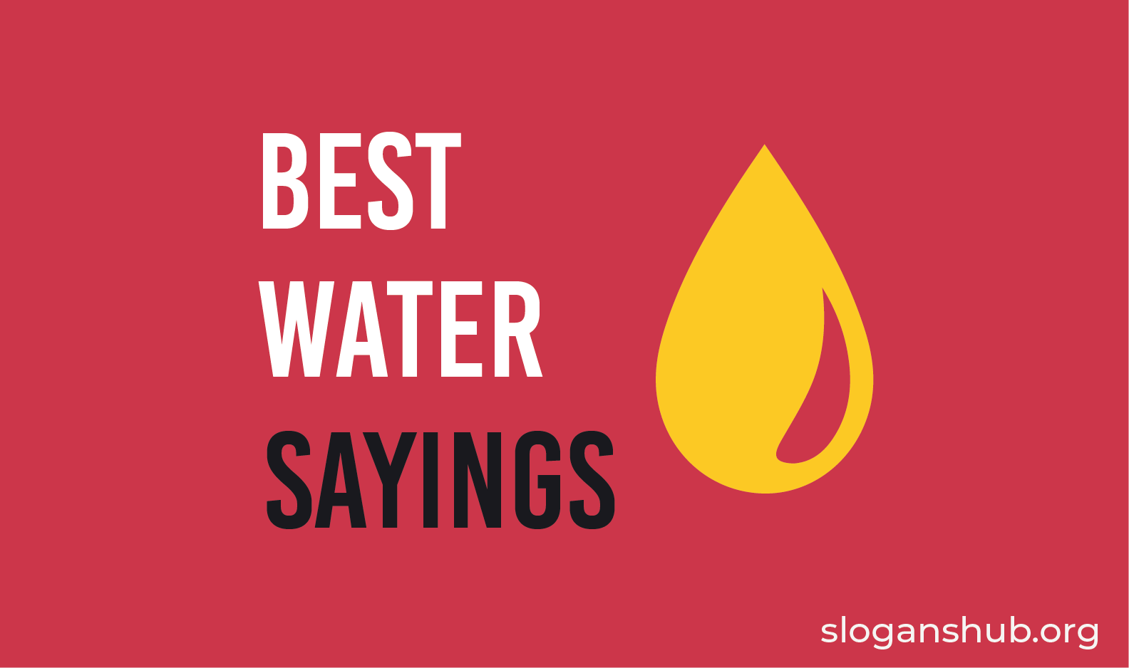 100 Best Water Sayings You'll Love