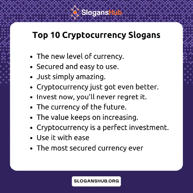 500 Catchy Cryptocurrency Slogans & Catchy Blockchain Slogans