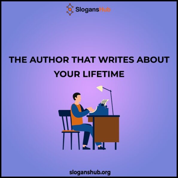 310 Catchy Writer Slogans, Writer Taglines & Best Author Slogans