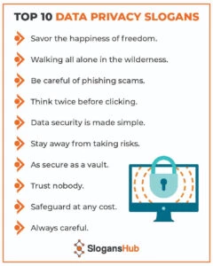 310 Best Data Privacy Slogans & Data Privacy Awareness Slogans