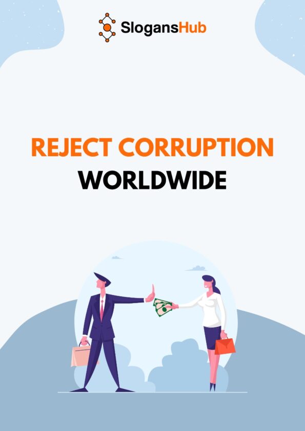 Best Posters on Corruption with Slogans & Anti Corruption Poster