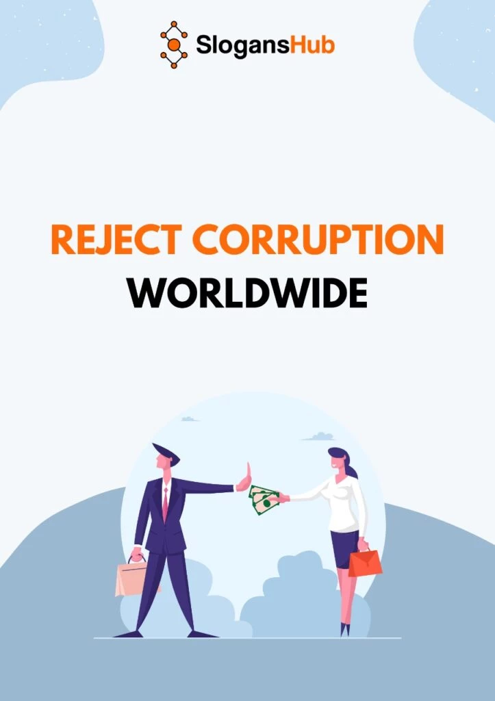 Best Posters on Corruption with Slogans & Anti Corruption Poster