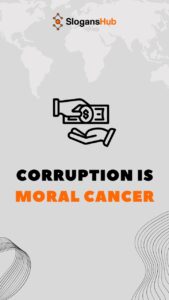 Best Posters on Corruption with Slogans & Anti Corruption Poster