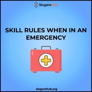 565 Catchy First Aid Slogans, First Aid Slogan Poster for Campaign