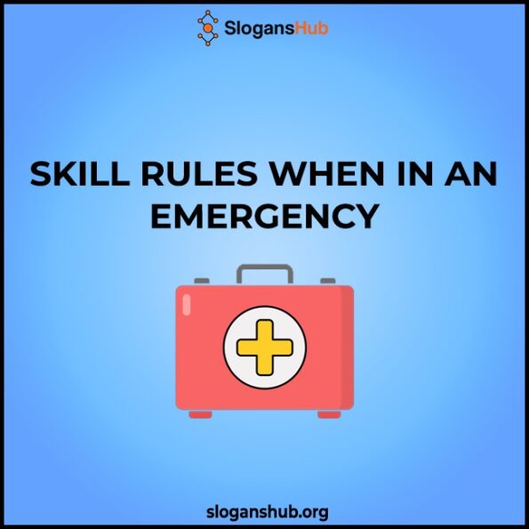 565 Catchy First Aid Slogans First Aid Slogan Poster For Campaign