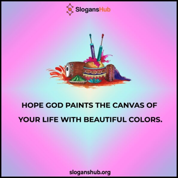 300 Best Holi Slogans, Taglines, Greetings and Messages 2024