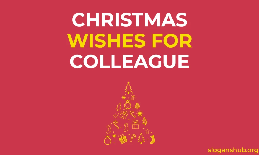 290 Unique Christmas Wishes for Colleague & Funny Messages