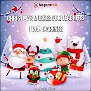 500 Merry Christmas Wishes for Teachers from Students