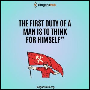 268 Famous Communist Slogans & Communist Party Slogans