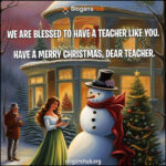 500 Merry Christmas Wishes for Teachers from Students