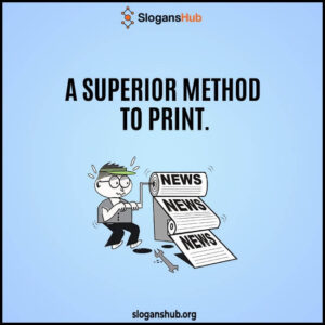 950 Catchy Printing Press Slogans & Best Printing Press Taglines