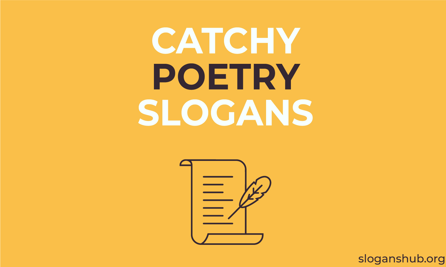 500 Catchy Poetry Slogans & Inspiring World Poetry Day Slogans