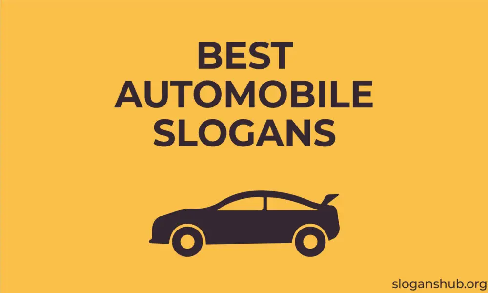 729 Best Automobile Slogans & Slogans of Automobile Companies