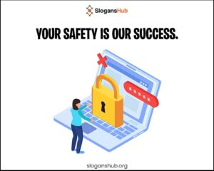 320 Unique Internet Safety Slogans Ideas & Online safety slogans