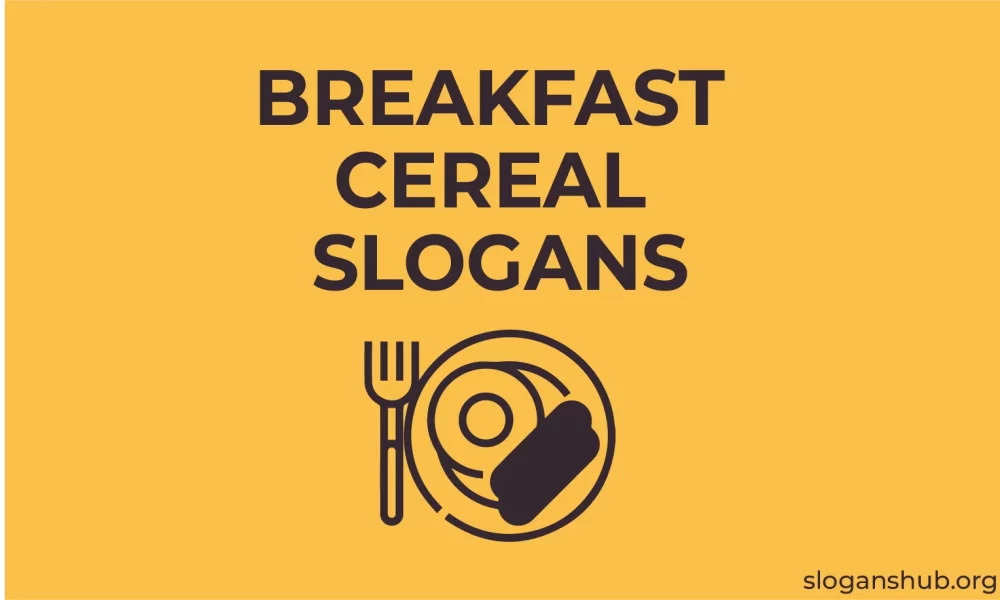 120 Unqiue Breakfast Slogans & Breakfast Cereal Slogans (2025)