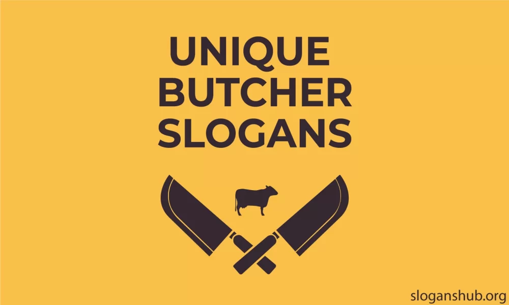 110 Unique Butcher Slogans To Expand Butcher Shop Sales
