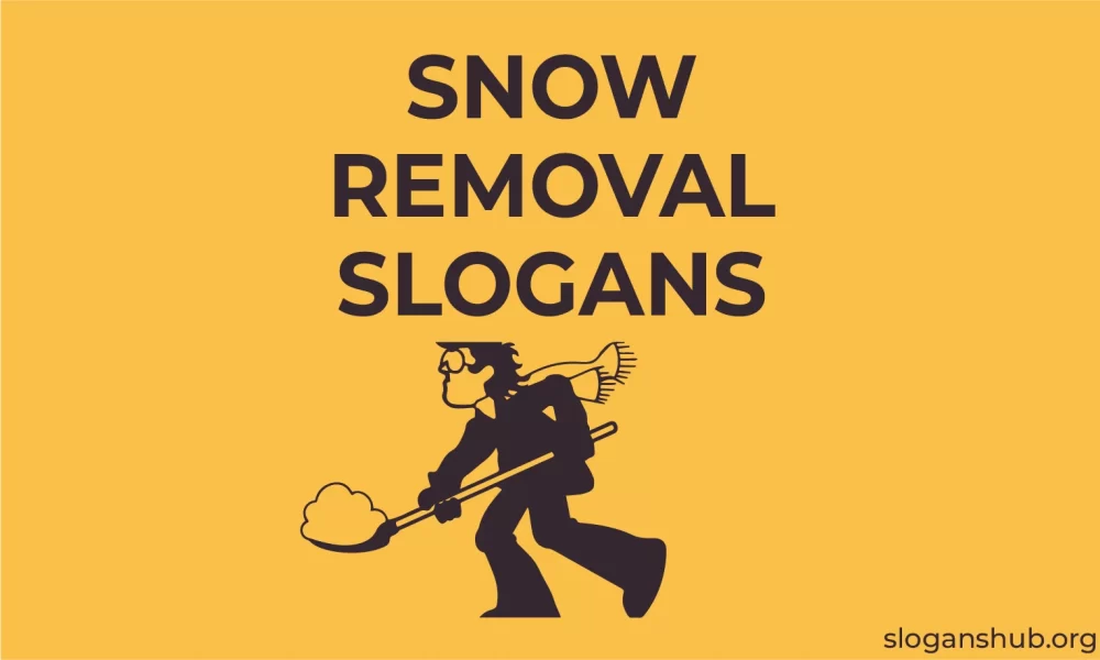 120 Best Snow Removal Slogans to Advertise & Market Business