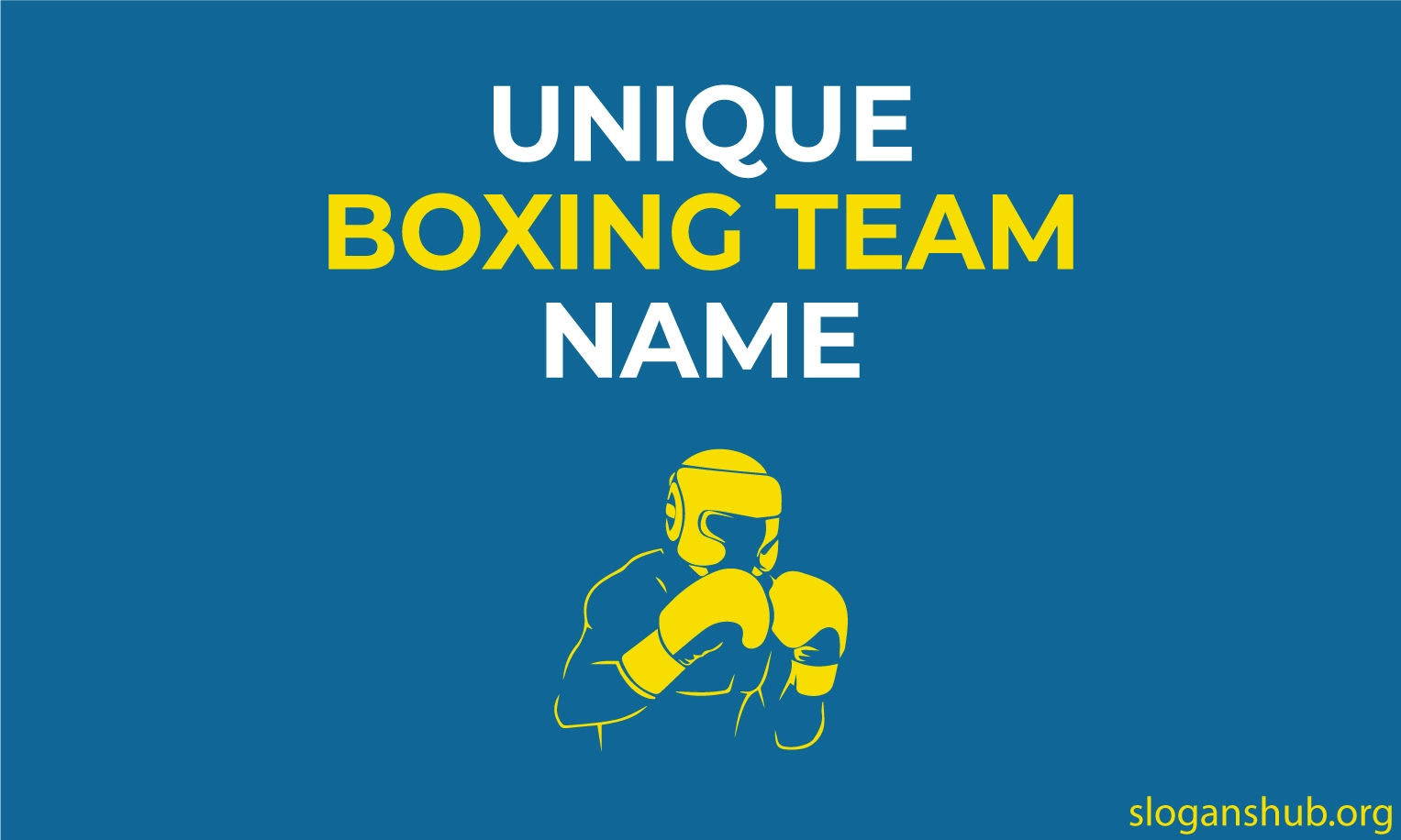 145 Unique Boxing Team Names Ideas (Funny, Catchy, Latest)
