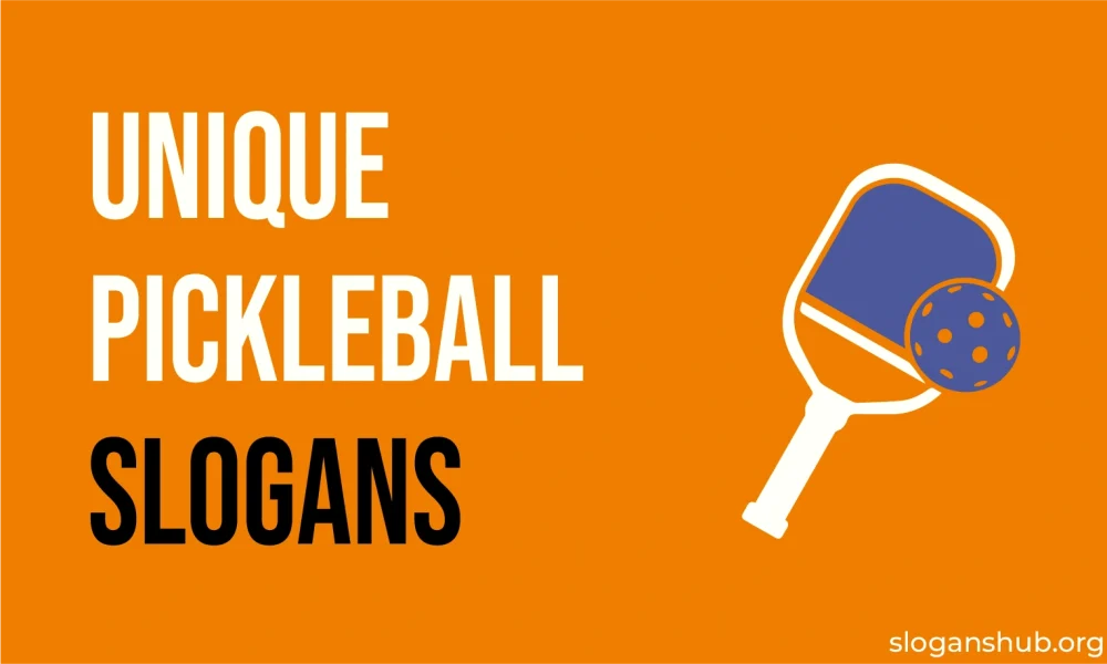 111 Unique Pickleball Slogans: Funny, Cool, and Creative Ideas