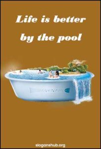227 Unique Pool Slogans, Mottos & Puns: Dive into Best Ideas