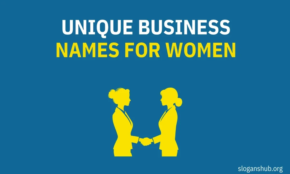 150 Unique Business Names for Women – Creative & Trendy Ideas