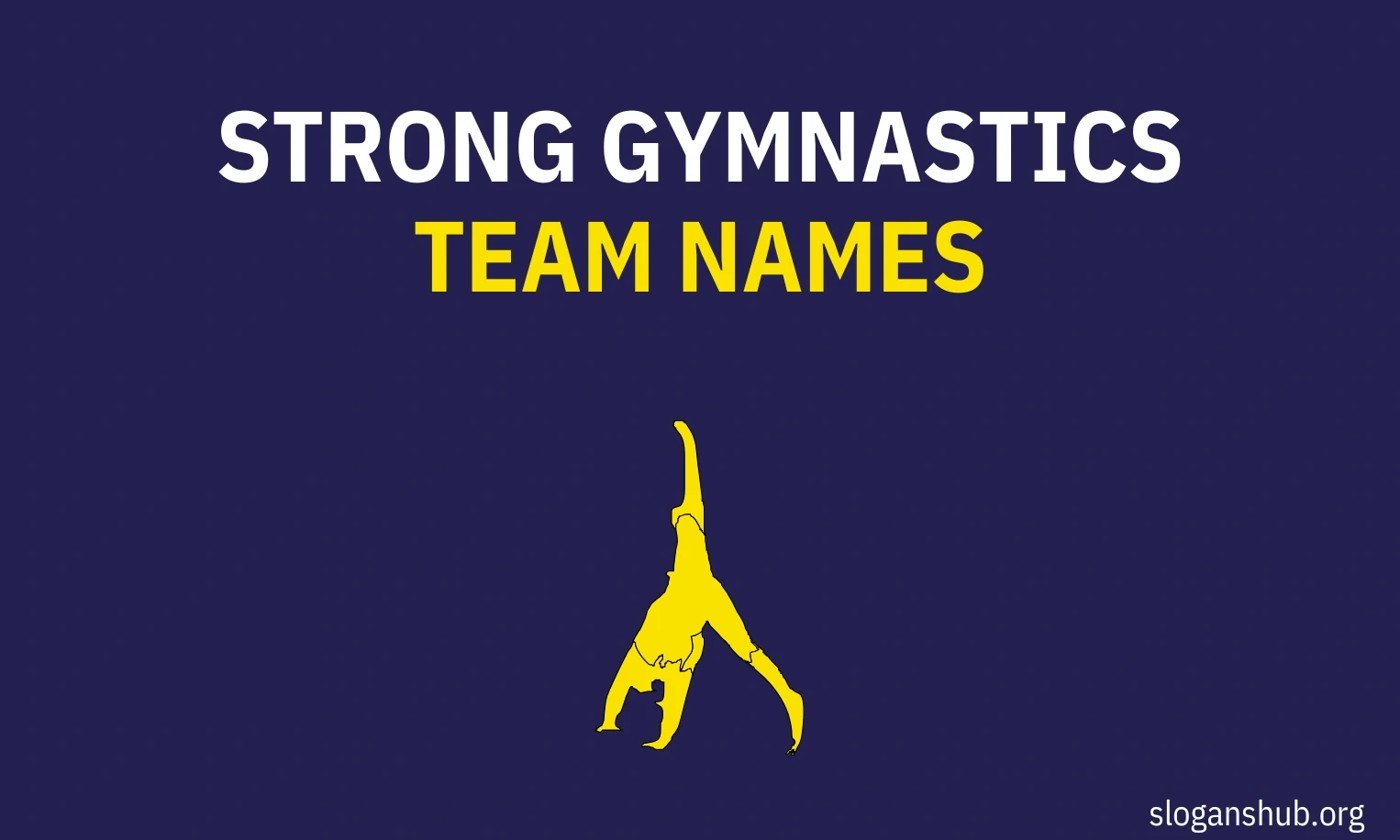 200 Strong Gymnastics Team Names & Catchy Gymnastics Team Names